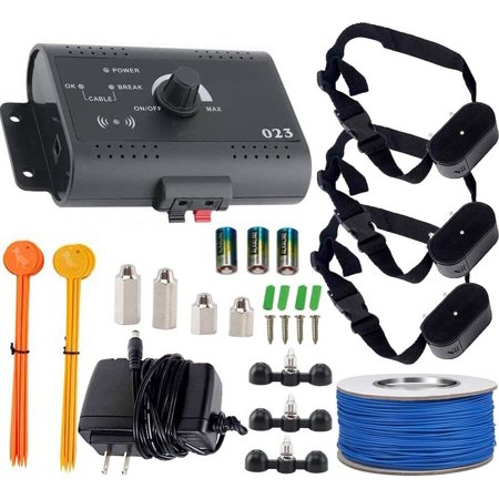 Frie Electronic Dog Fence, Remote Dog Training Shock Collar, In-ground ...