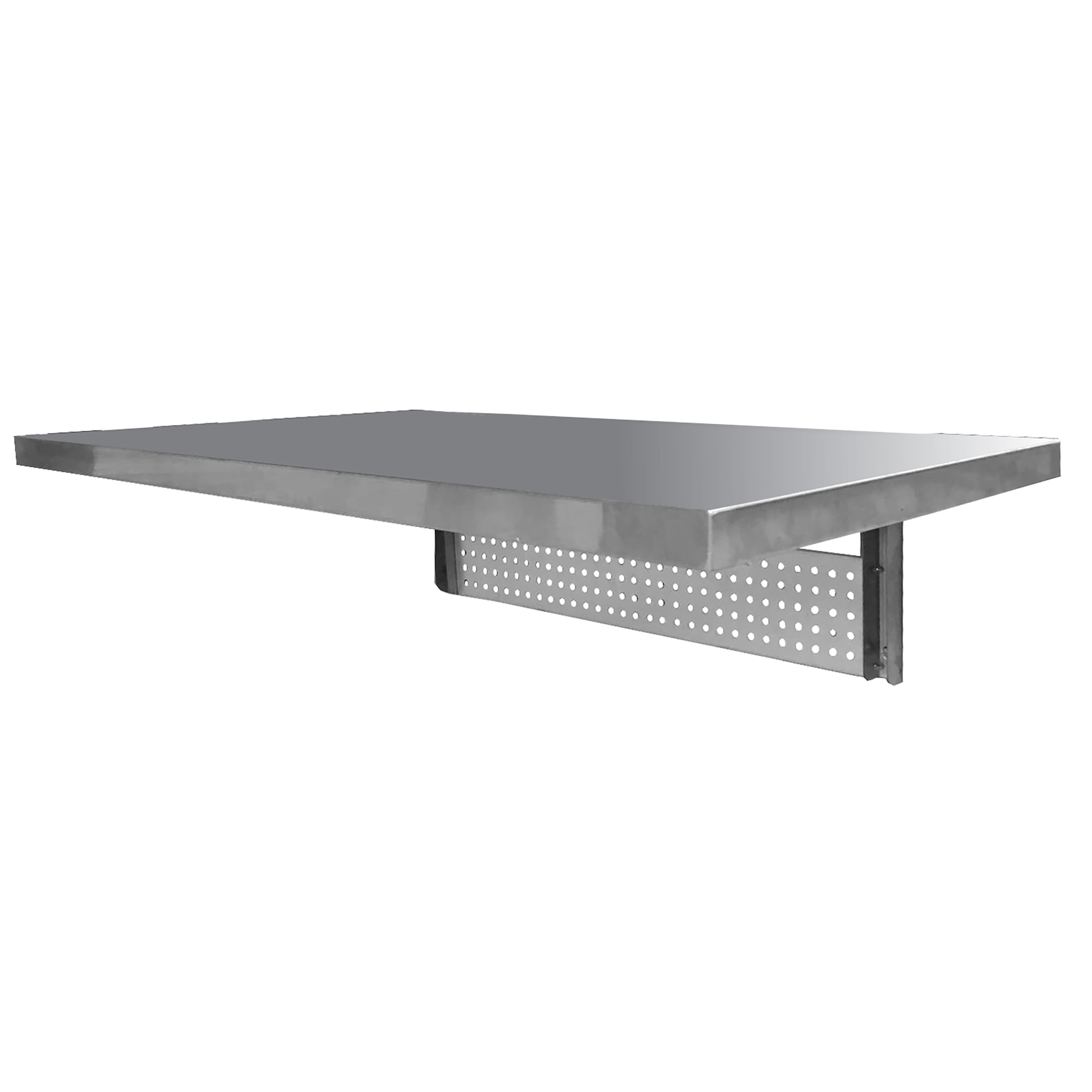 Sportsman Series Space Saving Stainless Steel Wall Mount Work Table ...