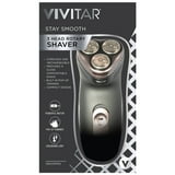 Vivitar Pg-v002 Rotarythree 3-head Rotary Shaver - Walmart.com