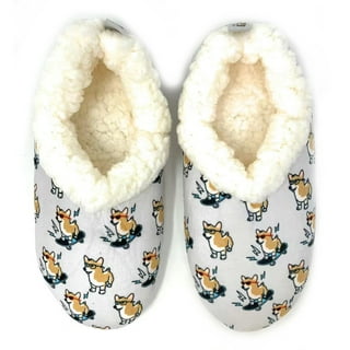 Oooh Geez Womens Funny Fluffy House Slippers, Panda Hugs, Cute Shoes ...