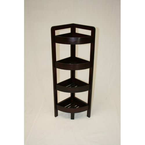 eHemco 4 Tier Bamboo Corner Unit - Walmart.com - Walmart.com