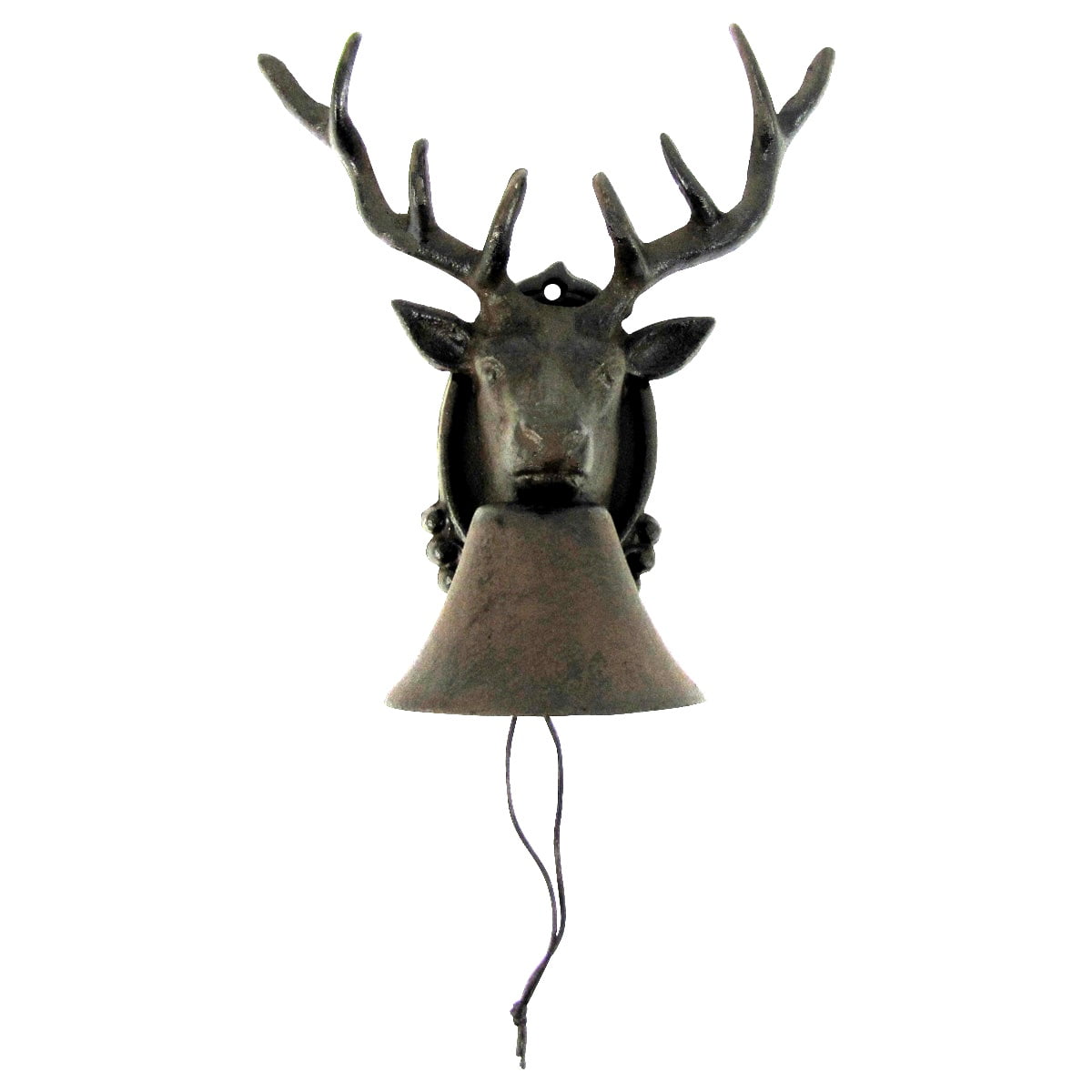 Metal Wall Mount Call Bell 8 Point Antler Buck Deer Cabin/Lodge/Home ...