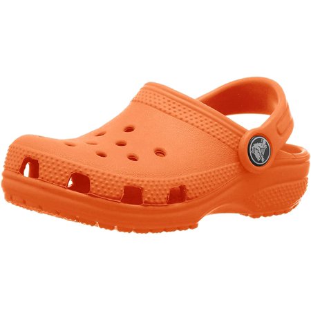 crocs Unisex kids Kids' Classic K Clog, Tangerine, 13 M US Little Kids ...