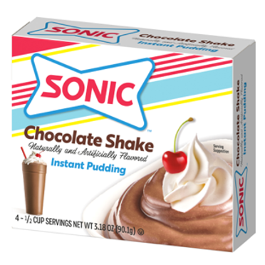 Sonic Instant Pudding, Vanilla Shake, 2.90 OZ (Pack - 3) - Walmart.com