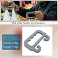 SLYNSHome Ergonomic Shopping Bag Handle Helper, Lightweight Grocery ...