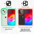 Apple iPhone 15 Tempered Glass Screen Protector 6 Per Pack - Walmart.com