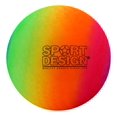 Colorful Sports Playground Rubber Balls 3 Pack 8 inch Diameter Rainbow ...
