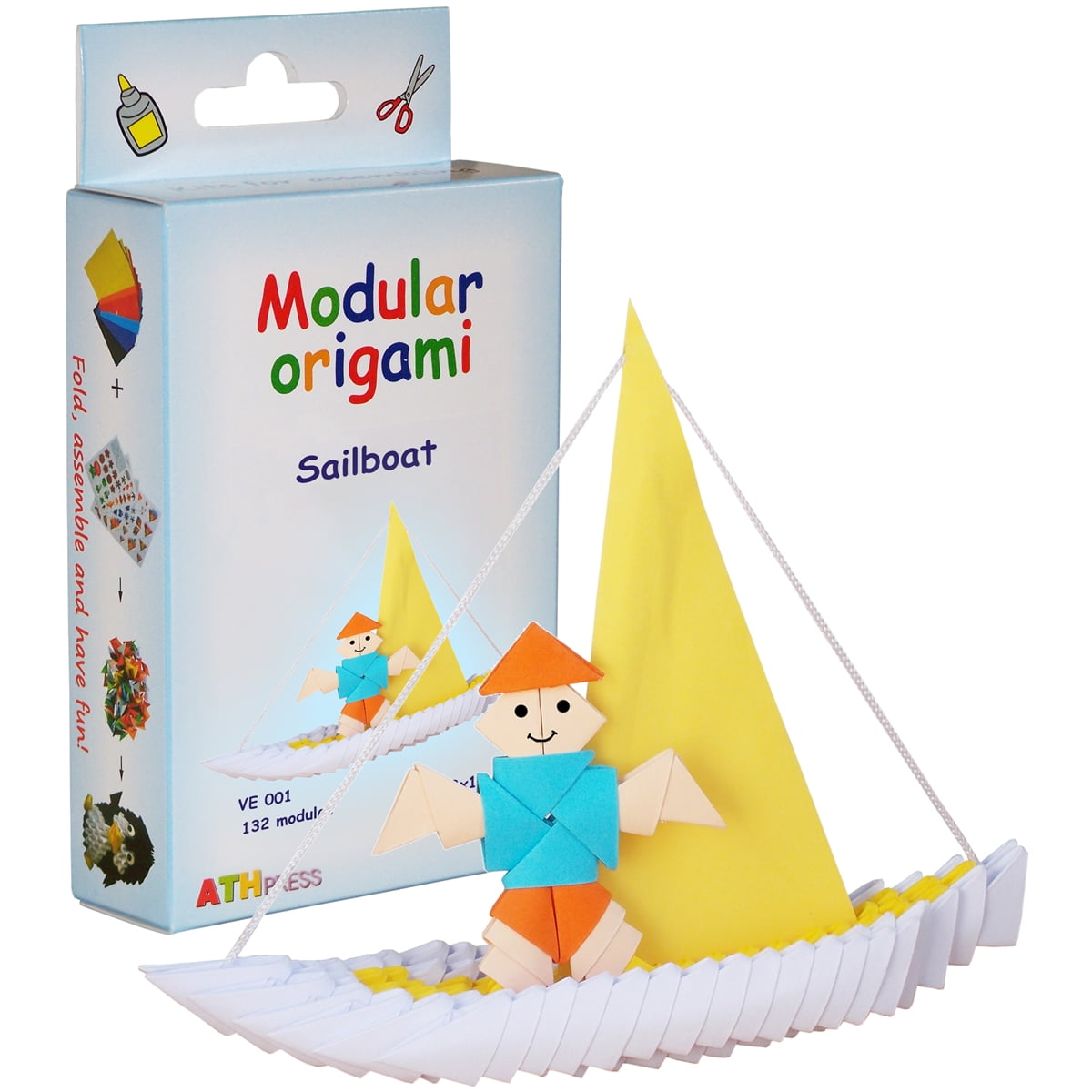 Modular Origami Kit, Sailboat - Walmart.com