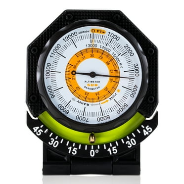 Sun Company AltiLINQ - Dashboard Altimeter, Barometer Gauge for Car ...