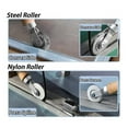 Screen Repair Kit, Screen Roller Tool, Nylon Roller 5-In-1 Screen Door ...