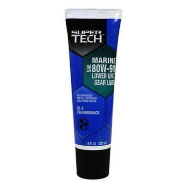 Super Tech Marine Gear Lube 80W-90, 8 oz tube - Walmart.com