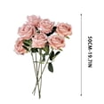 Artificial Rose Flowers Faux Silk Roses for Flower Wall Decor, Wedding ...