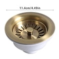 High Performances Steel Sink Drain European Designs Strong Erosion ...