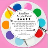 Apple Barrel Holiday Acrylic Craft Paint Set, 32 Piece Set Including 4 ...