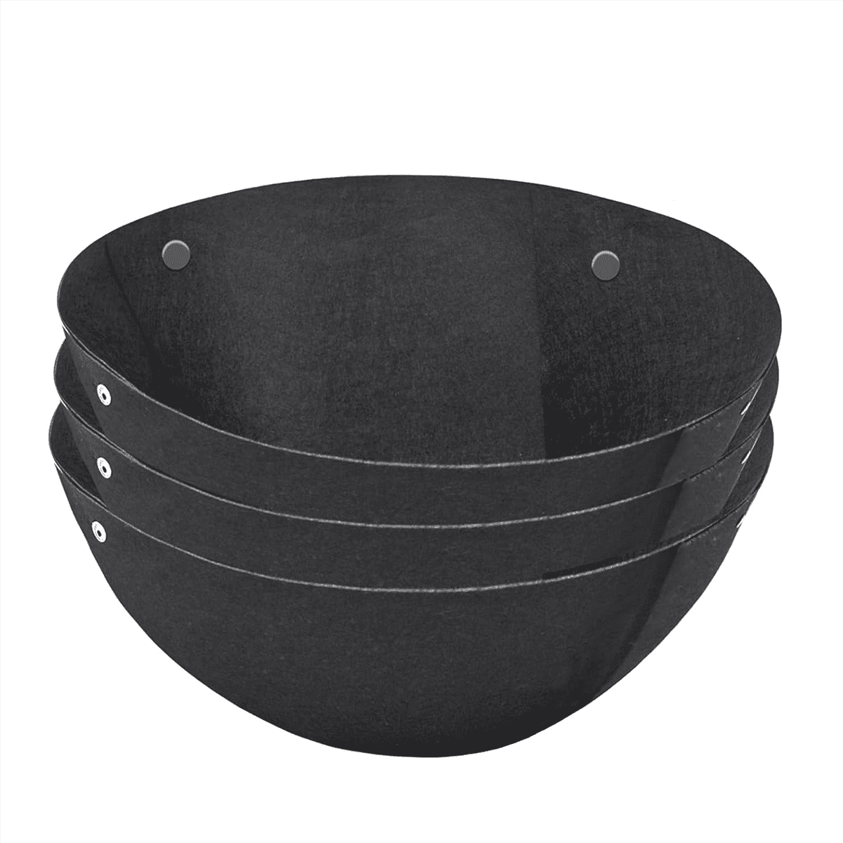 Click here for Zh & Art 3pcs Hanging Flower Basket Liners Fabric... prices