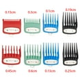 Color Coded Hair Clipper Guards, Professional Cutting Guides for Hassle ...