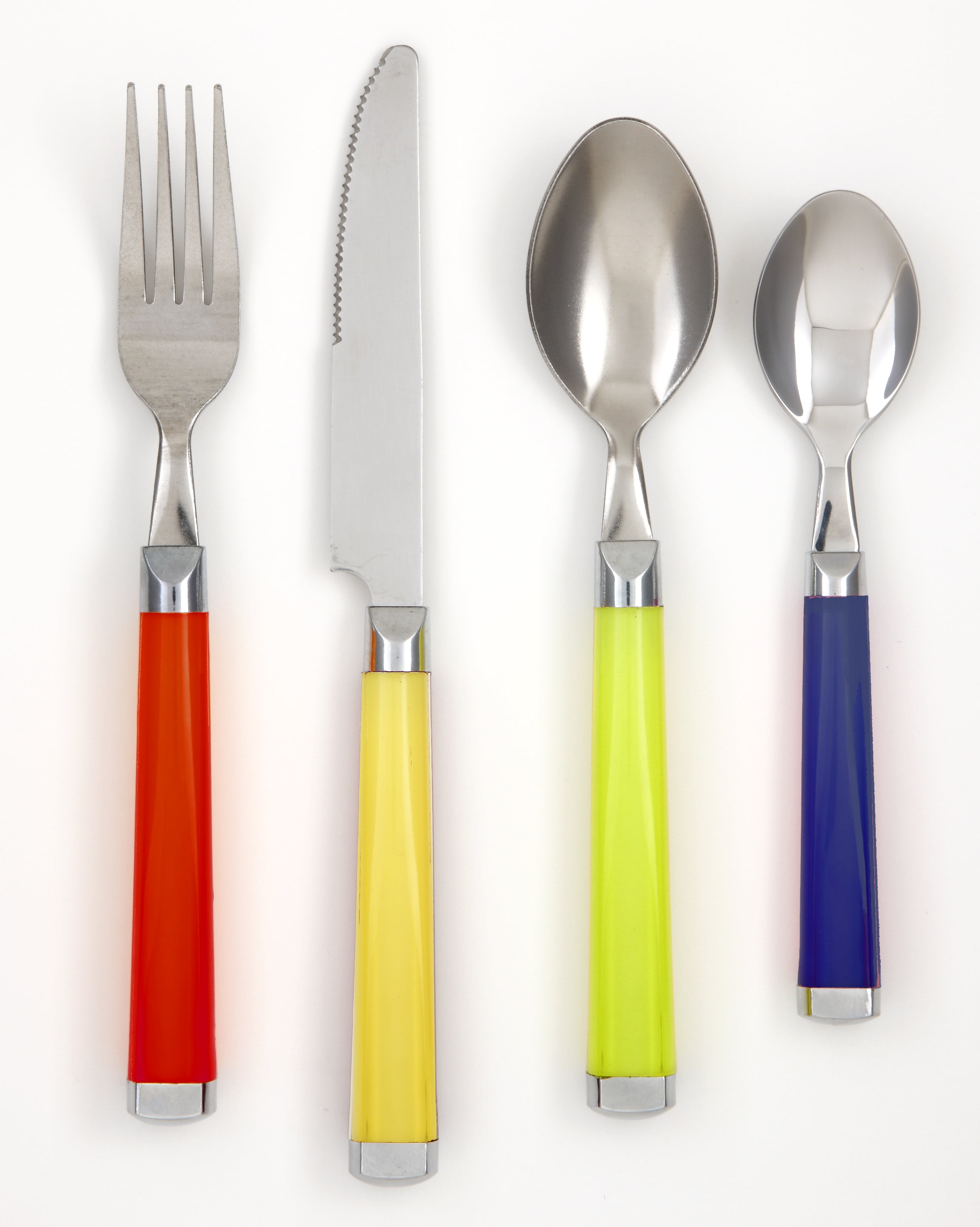 Cambridge Silversmiths Temptation Partytime 16-Piece Flatware Set with ...