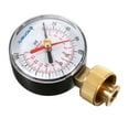 Manometer,Pressure Quick Pressure Test 34'' Female Pressure Pressure ...