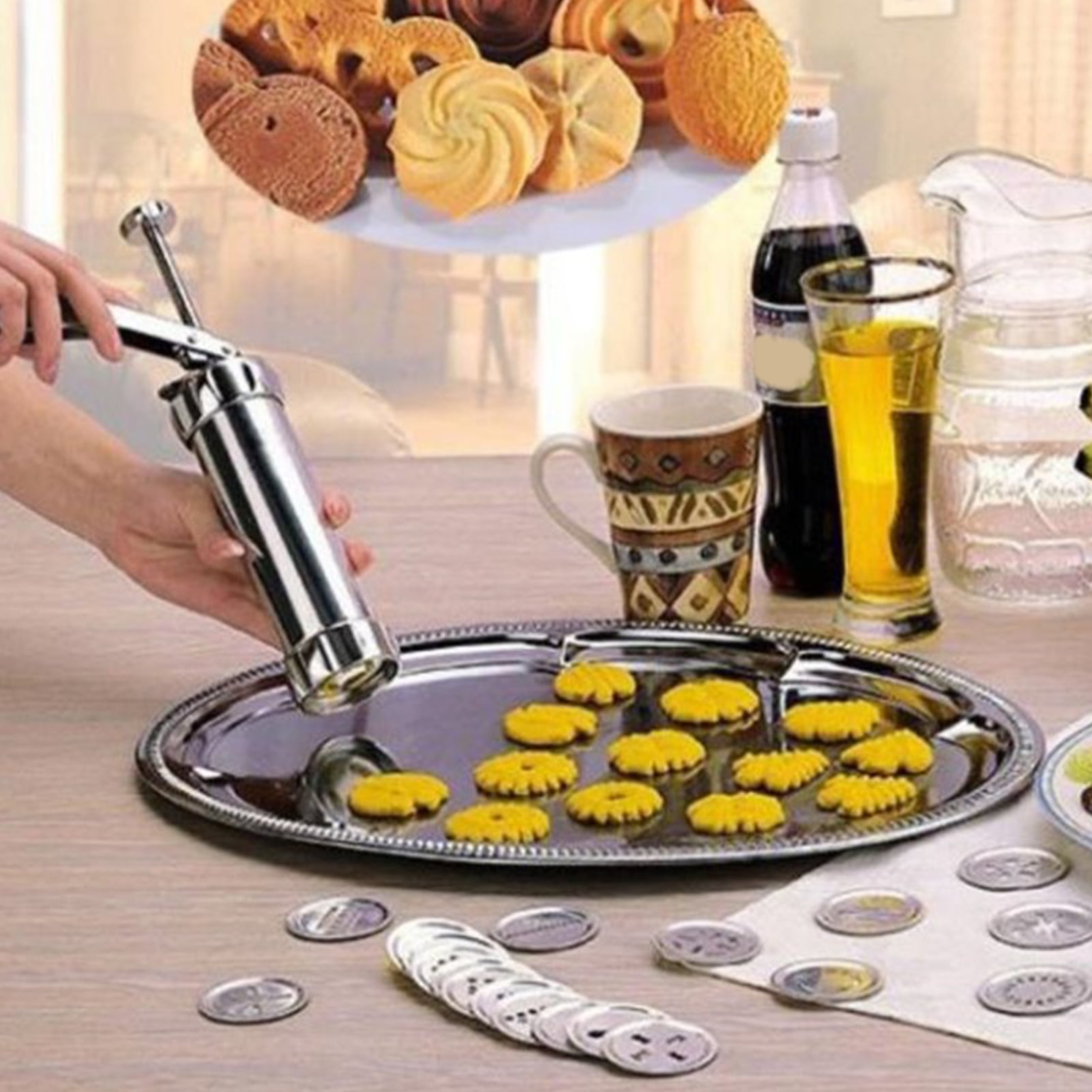 Click here for Neinkie Cookie Press Gun Stainless Steel Cookie Pr... prices