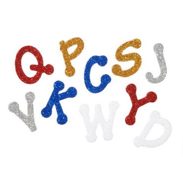 Foam Pop-Out Sticker Book 498/Pkg-Dotty Alphabet - Bright - Walmart.com