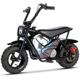 MotoTec 24v 250w Electric Powered Mini Bike Black - Walmart.com
