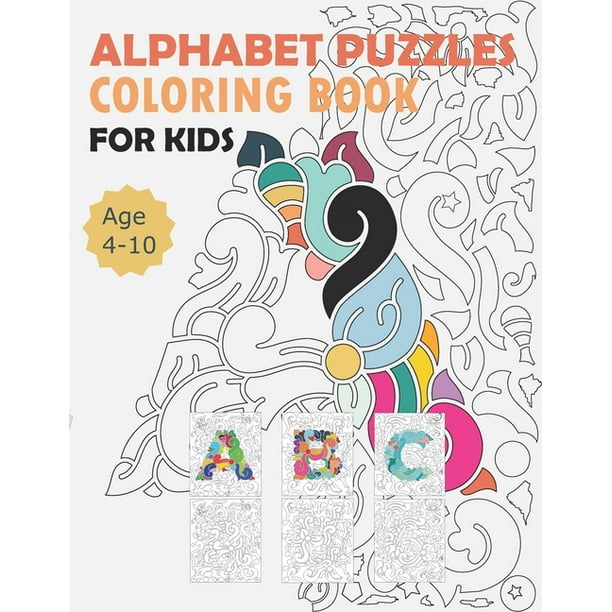 Hidden Letter Coloring Pages