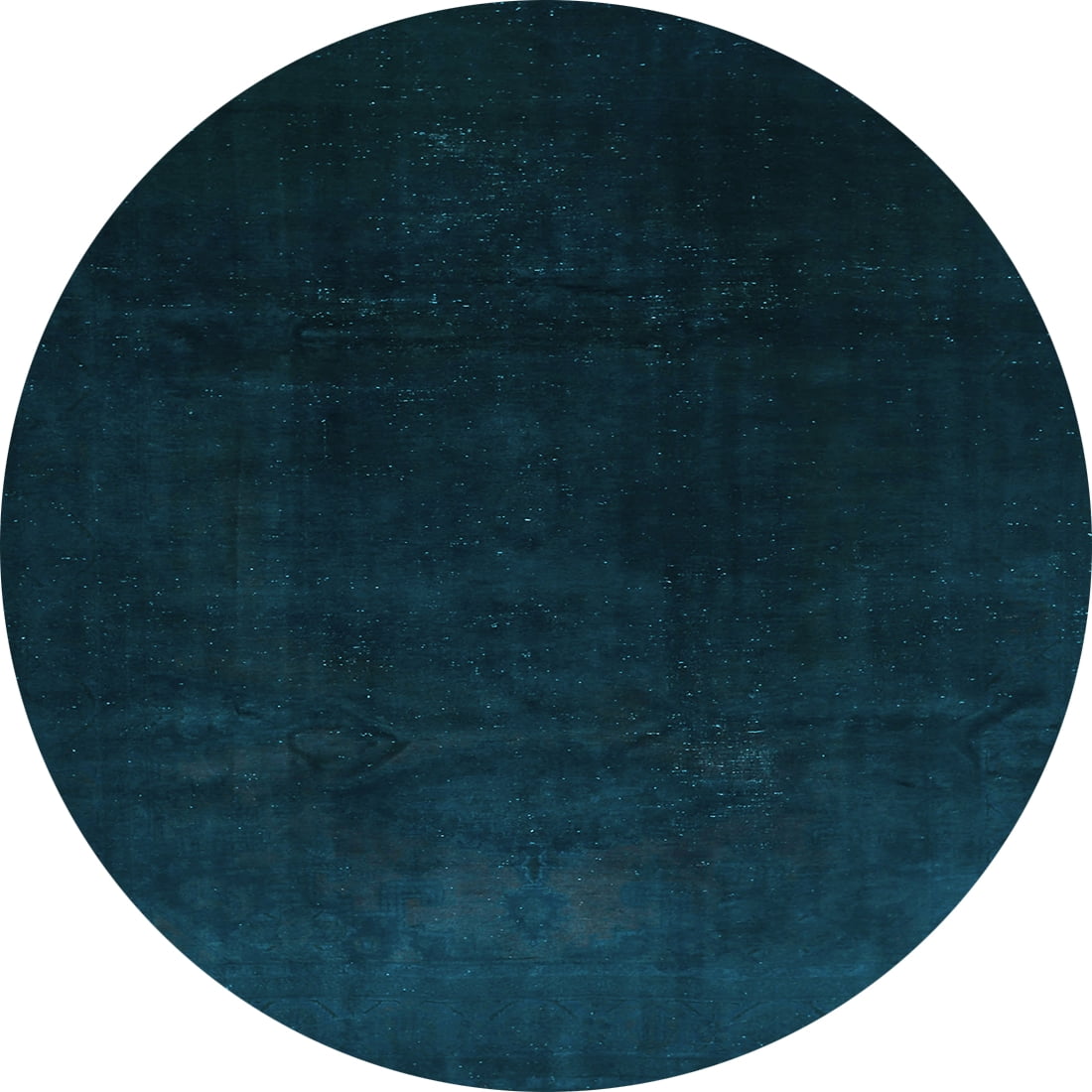 Ahgly Company Indoor Round Abstract Light Blue Contemporary Area Rugs ...