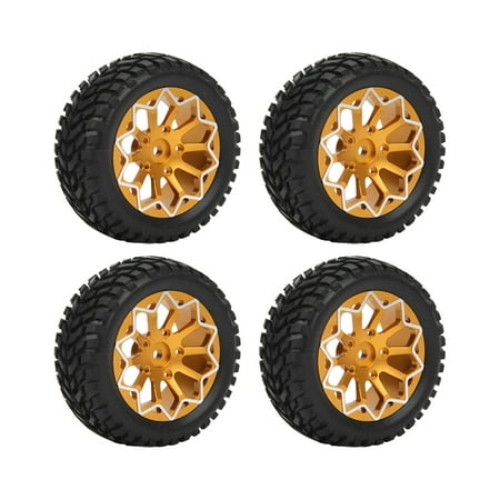 1/10 RC Car Wheels and Tires, Strong Cushioning Environmentally ...
