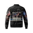 American Pride 250th Anniversary Jacket, Personalized Patriotic Eagle ...