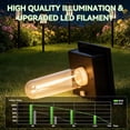 Bright Solar Pathway Lights Outdoor, 8 Pack Upgraded Solar Powered ...