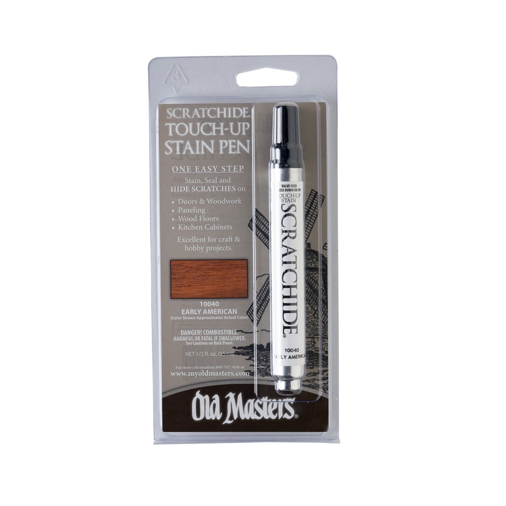 Old Masters 10040 Scratchide Touch-Up Stain Pen, Early American, 1/2 Oz ...
