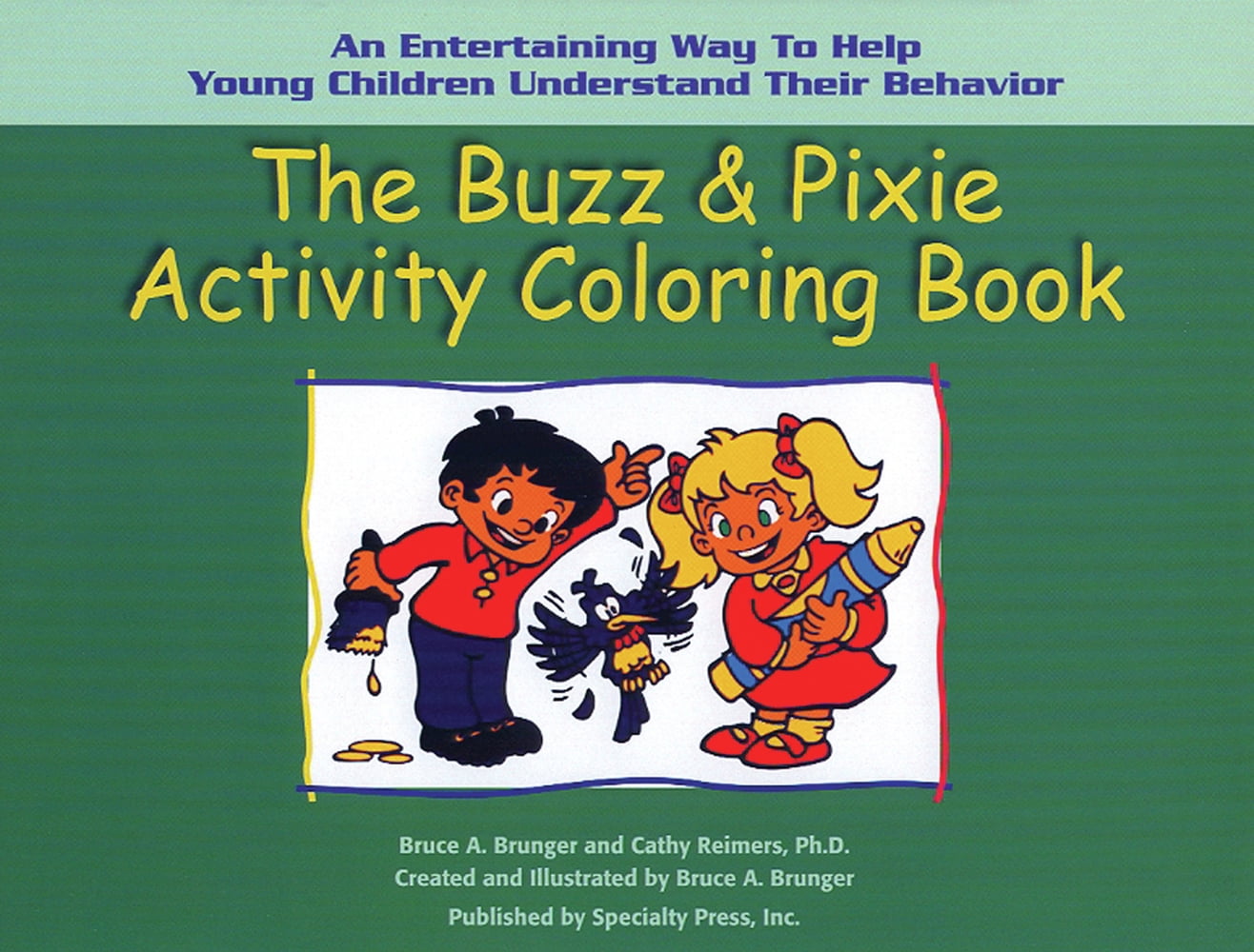 Pre-Owned The Buzz & Pixie Activity Coloring Book: An Entertaining Way ...