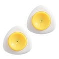 Skymirror 2Pcs Egg Punch Tool for Hard Boiled Eggs Easy Eggshell Peeler ...