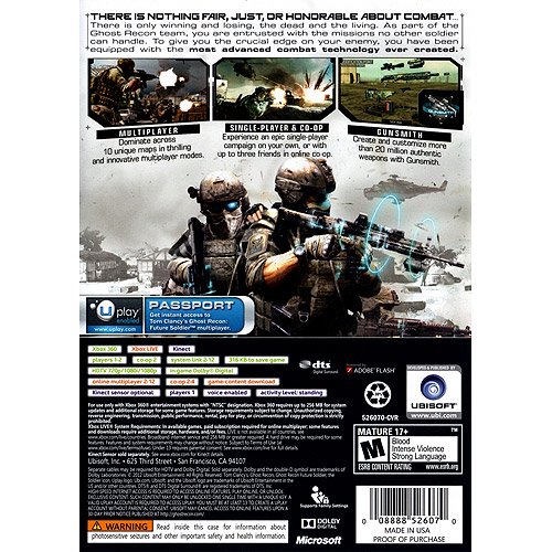 Future Soldier Xbox 360