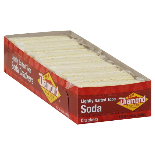 Diamond Bakery Lightly Sated Tops Soda Crackers, 9.5 Oz. - Walmart.com