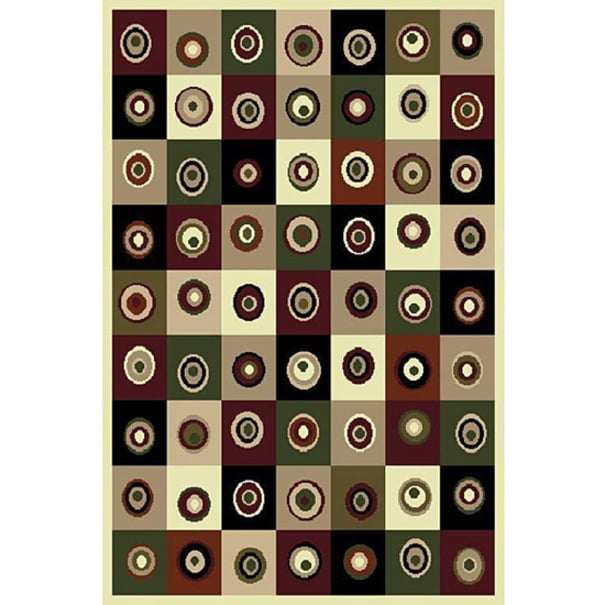 Home Dynamix Evolution Collection Squares Area Rug - Walmart.com