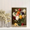 Antique Floral Still Life Canvas Print, Vintage Oil Painting, Classic ...