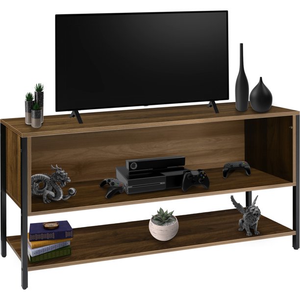 Mueble Tv 60' Mesa 3 Niveles 1.40m Moderno Organizador Cafe Houzer ...