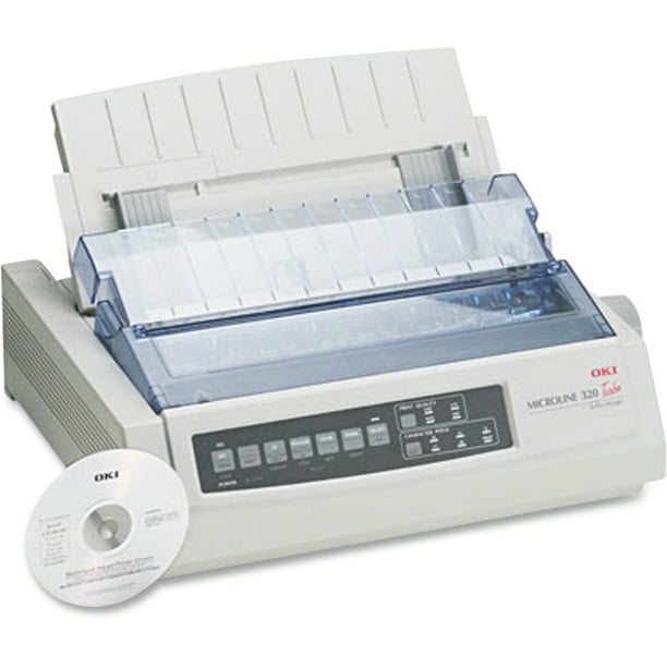 Oki Microline 320 Turbo Dot Matrix Impact Printer - Walmart.com