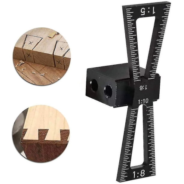 Marking Wheel Dovetail Jig Gauge Wood Hinge Gauge Marking Tool Set ...