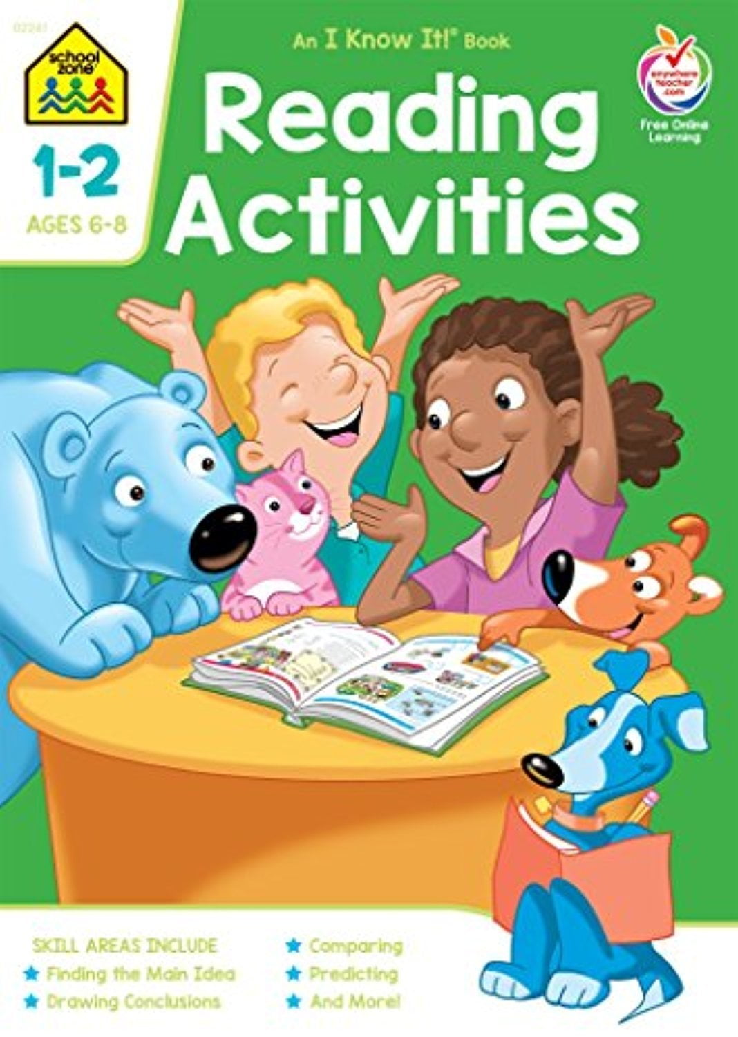 Reading Activities Grades 1-2 Deluxe Edition by School Zone - Walmart.com