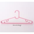 Plastic clothes hanger, large adult-sized hanger, windproof, non-slip ...