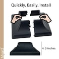 Interlocking Post Cover Skirt Shoe for 2X2 Inch Post with 4.5X4.5 ...