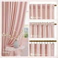 Dusty Pink Velvet Curtains - Luxury Room Darkening Thermal Insulated ...