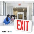 SPECTSUN 1 PACK LED Exit Sign with Battery Backup, Red Exit Light ...