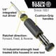 Klein Tools 32305 15-in-1 Multi-Bit Ratcheting Screwdriver - Walmart.com