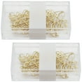 40Pcs Aircraft Metal Paper Clip 38x30mm File Organiser Clip Bookmarks ...