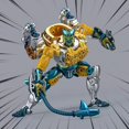 6.5 Inch Scale Wild Cat Warrior Figure, Metal Detail Beast Robot ...