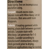 Wine Away, 12-Ounce Red Wine Stain Remover, Effective on Various Stains ...