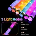 Light Up Pop Tubes Glow Sticks 6 Pack, Reusable Sensory Toys for Kids ...